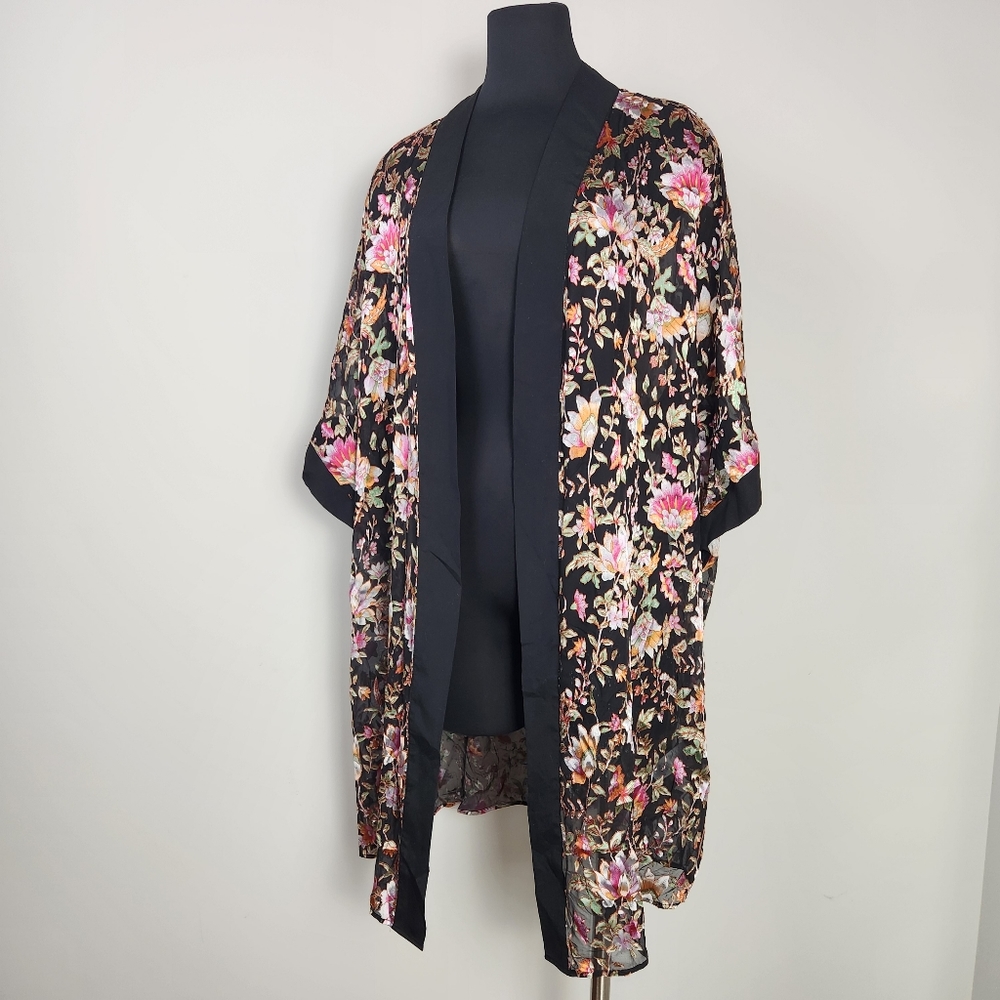 Maeve X Anthro Plus Size Marquess Kimono - Gem
